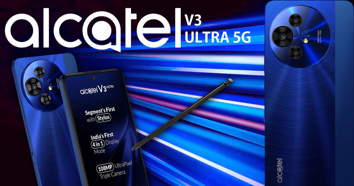 Alcatel Comeback! V3 Ultra Bawa Layar NXTPAPER Super Canggih | Surau.co