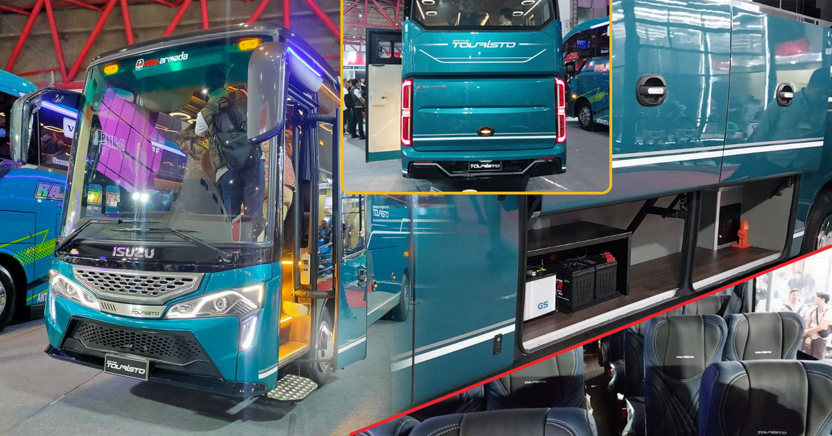 Grand Touristo Si Kaca Tunggal: Bintang Baru Bus Medium dari New Armada ...