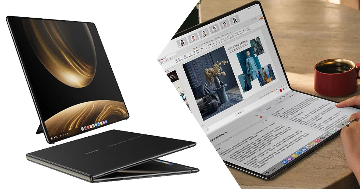 Huawei Resmi Rilis MateBook Fold Ultimate Design | Surau.co