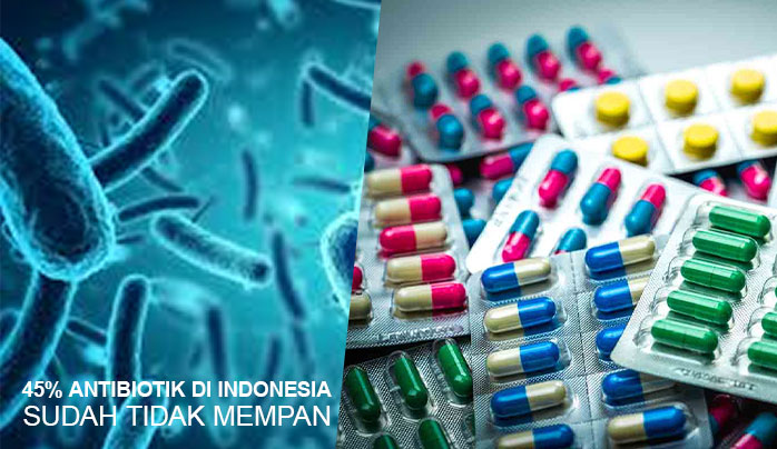 45% Antibiotik Di Indonesia Sudah Tak Mempan! | Surau.co