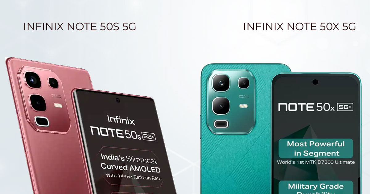Infinix NOTE 50S 5G & NOTE 50X 5G Usung Fitur Gahar | Surau.co