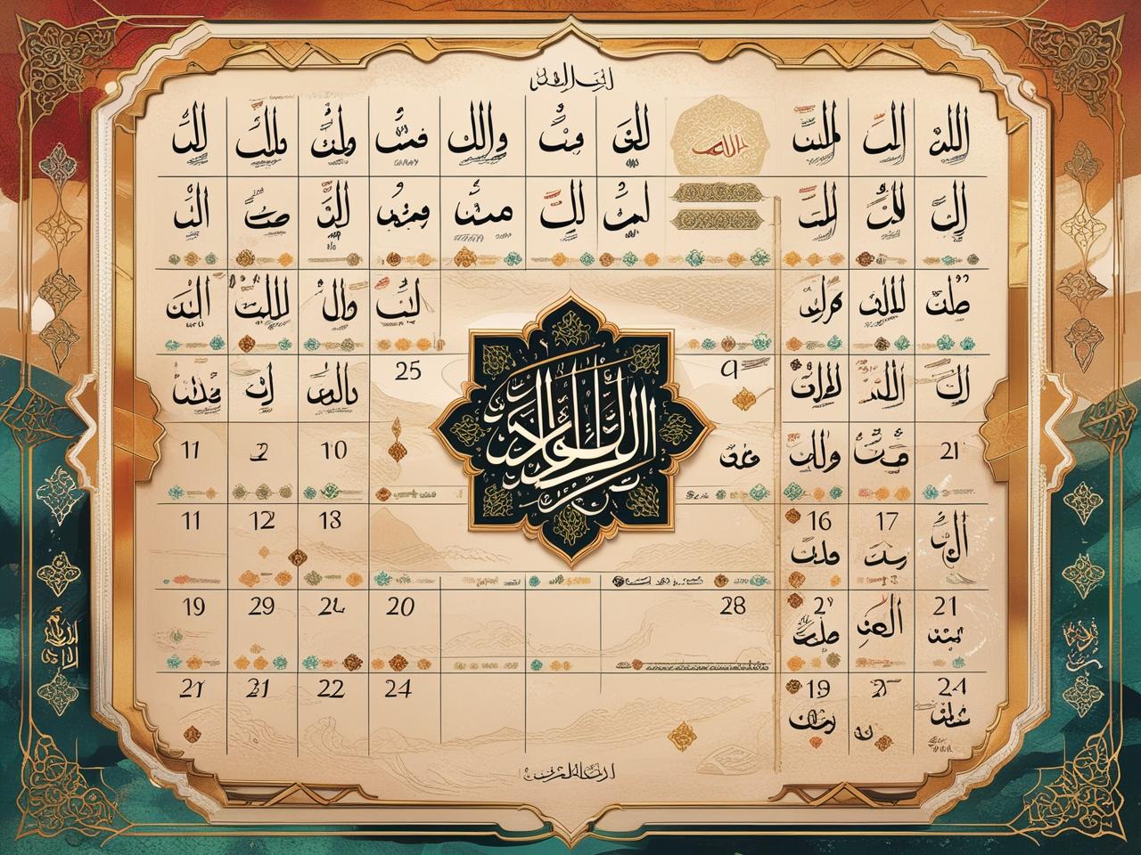 Hijriyah Sejarah Penanggalan Kalender Hijriyah | Surau.co
