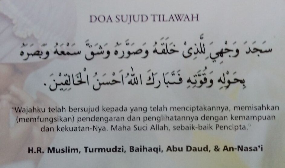 Tata Cara Sujud Tilawah | Surau.co