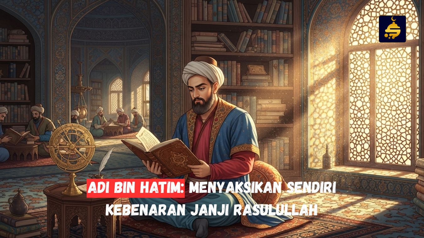 Adi bin Hatim: Menyaksikan Sendiri Kebenaran Janji Rasulullah | Surau.co