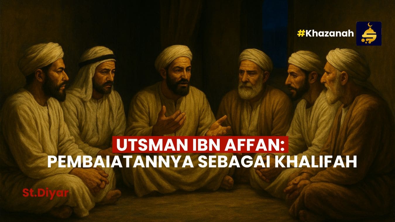 Utsman ibn Affan: Pembaiatannya Sebagai Khalifah | Surau.co