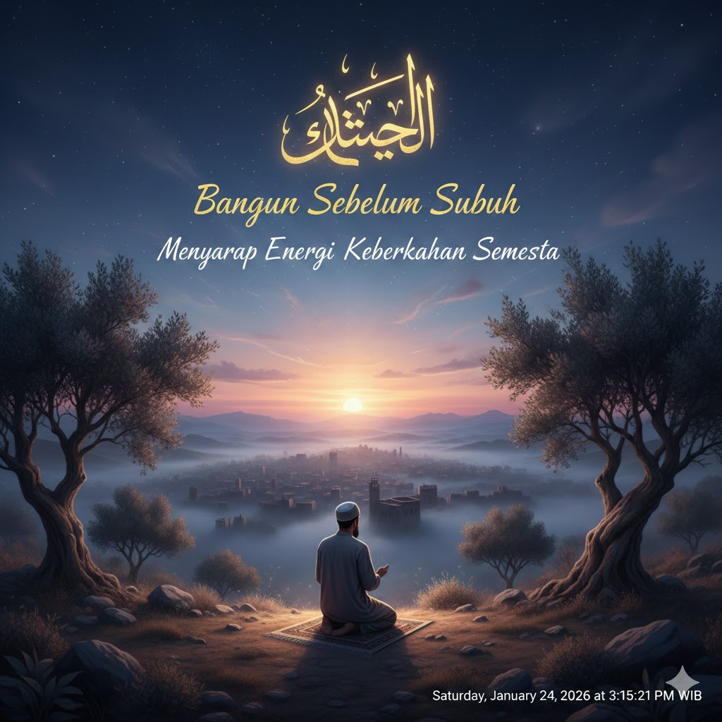 Bangun Sebelum Subuh: Menyerap Energi Keberkahan Semesta | Surau.co