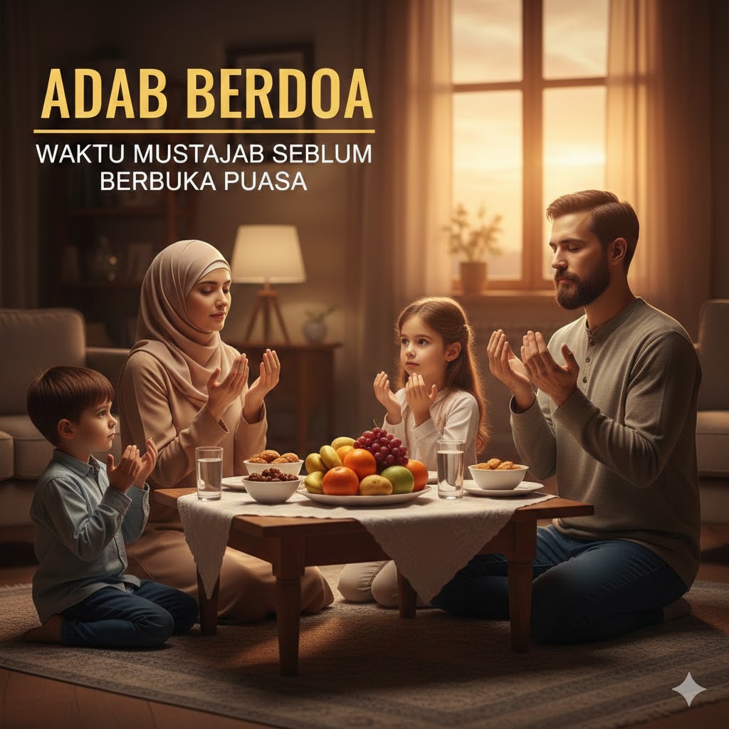 Adab Berdoa di Waktu Mustajab Sebelum Berbuka Puasa: Panduan Agar Doa ...